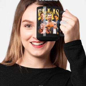 TOM ELLIS Coffee Mug, Tom Ellis Tea Mug, Tom Ellis Drinkware, Tom Ellis ...