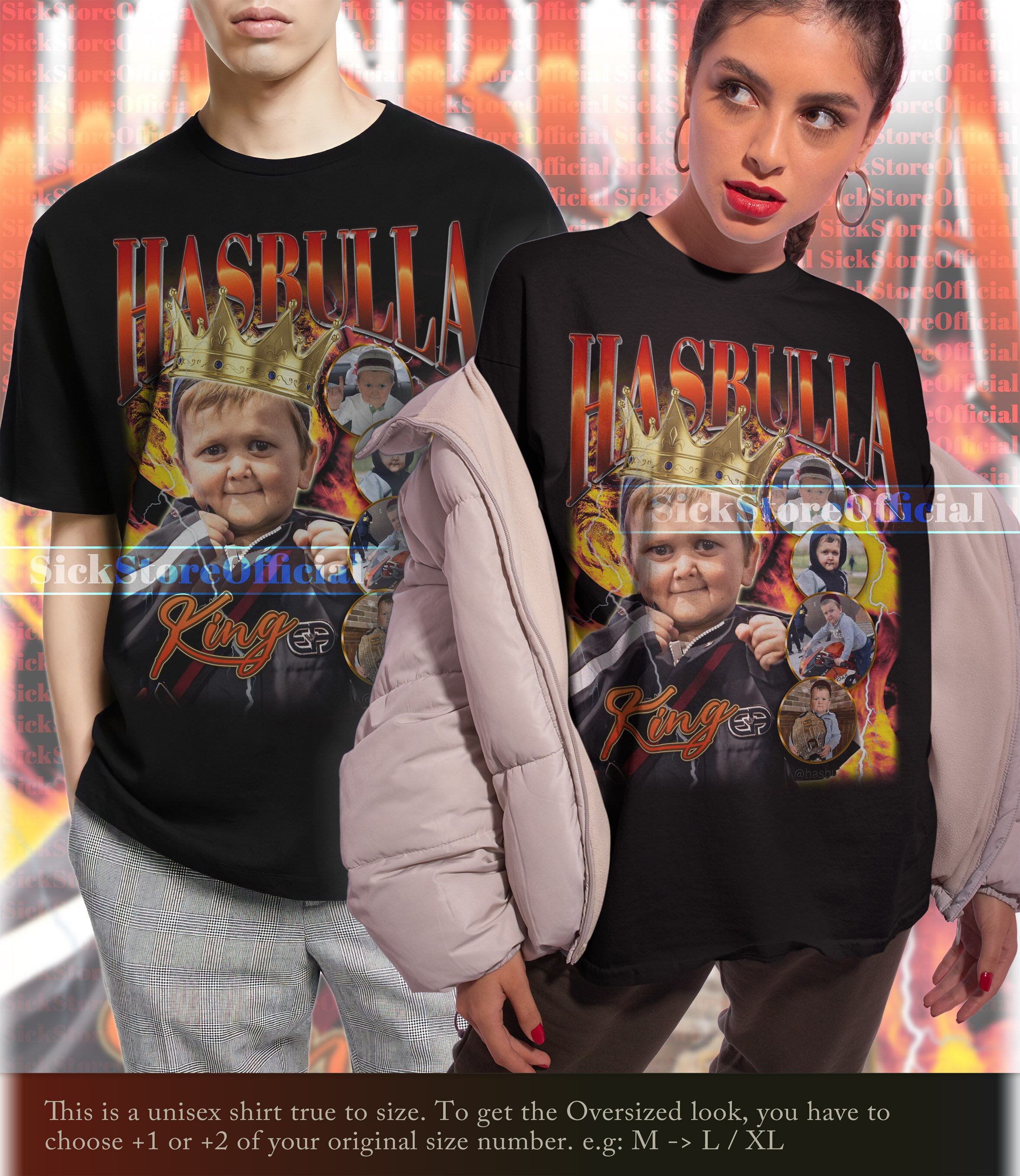KING HASBULLA Magomedov Shirt Hasbulla Shirt King Hasbulla - Etsy Ireland