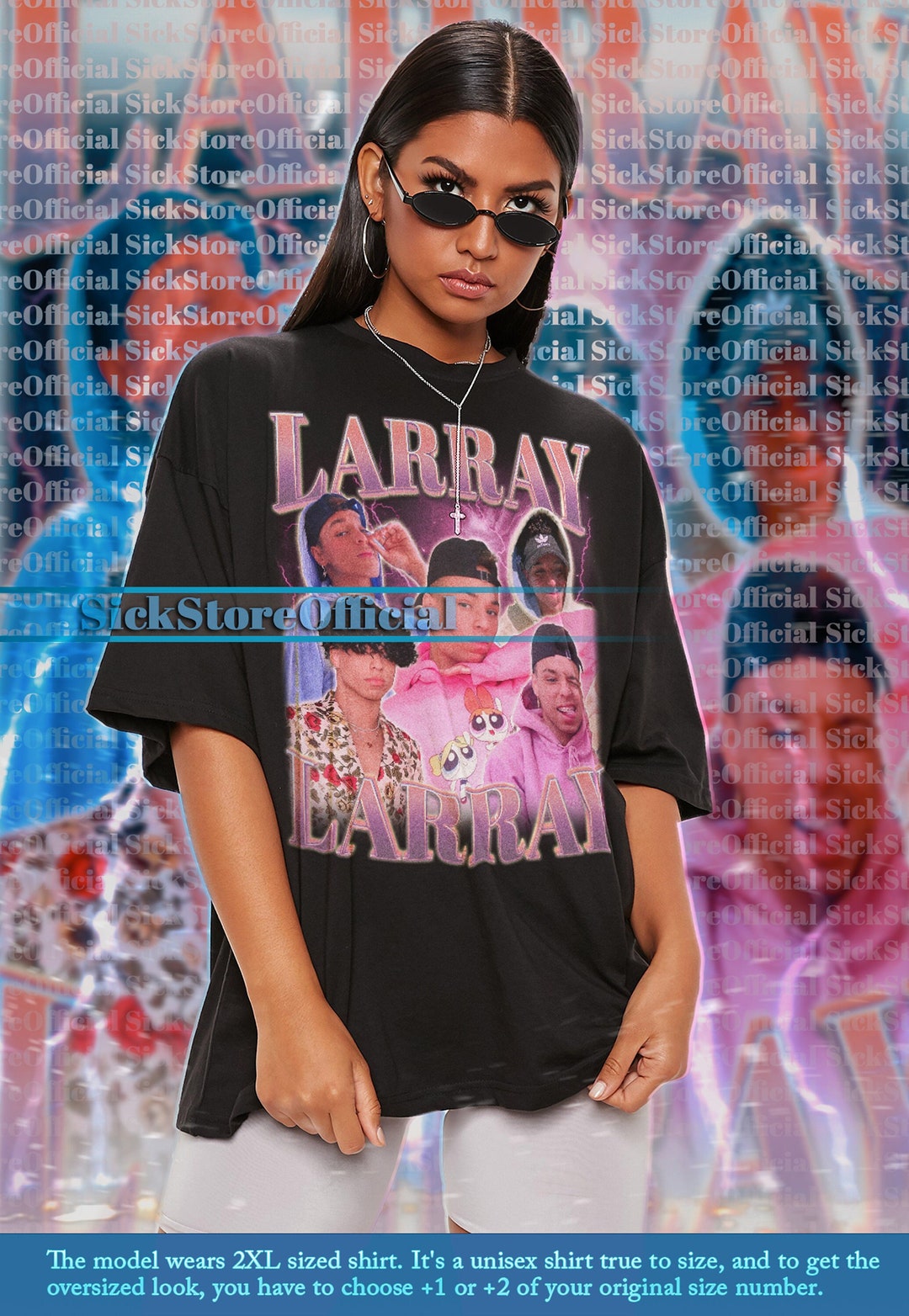 LARRAY Vintage Shirt, Larray Homage Tshirt, Larray Fan Tees, Larray ...