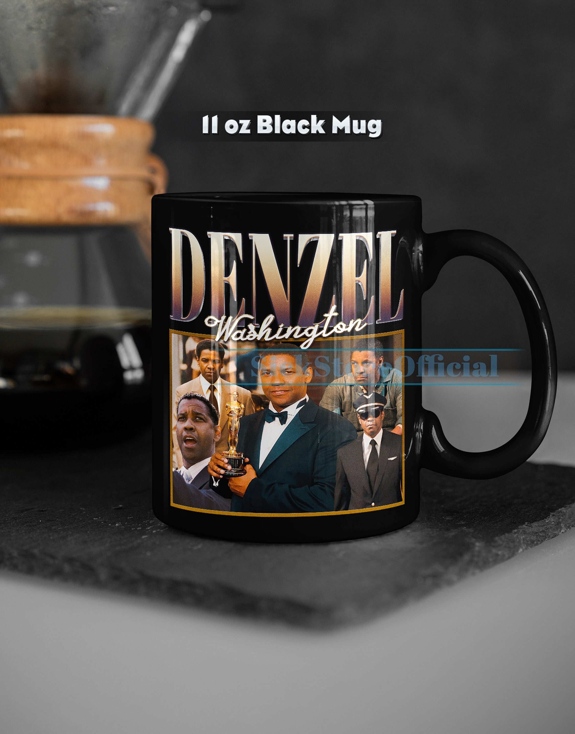 DENZEL WASHINGTON Coffee Mug, Denzel Washington Tea Mug, Denzel ...