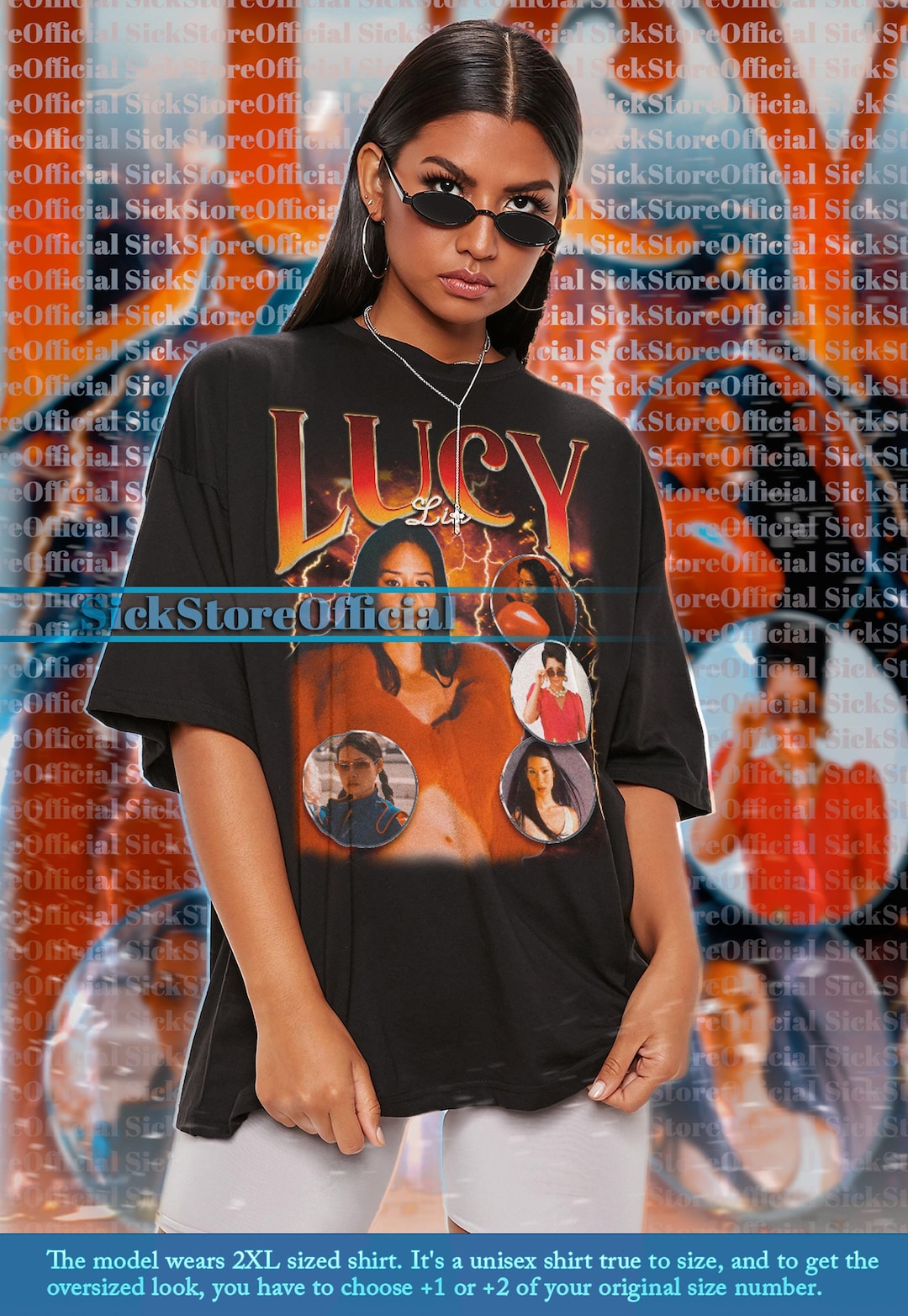 LUCY LIU Vintage Shirt, Lucy Liu Homage Tshirt, Lucy Liu Fan Tees, Lucy ...