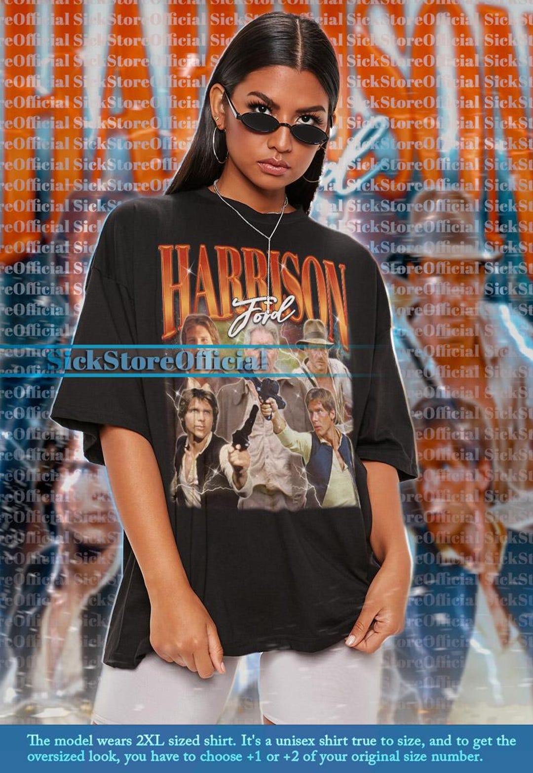 HARRISON FORD Shirt, Harrison Ford Tshirt, Harrison Ford Fan Tees ...