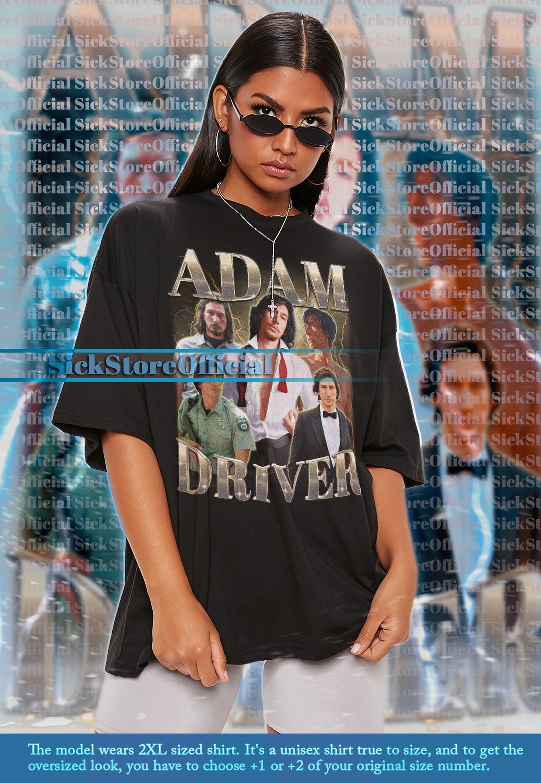 ADAM DRIVER Vintage Shirt, Adam Driver Homage Tshirt, Adam Driver Fan ...