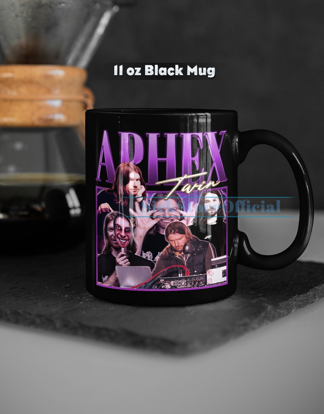 APHEX TWIN Coffee Mug, Aphex Twin Tea Mug, Aphex Twin Drinkware, Aphex ...