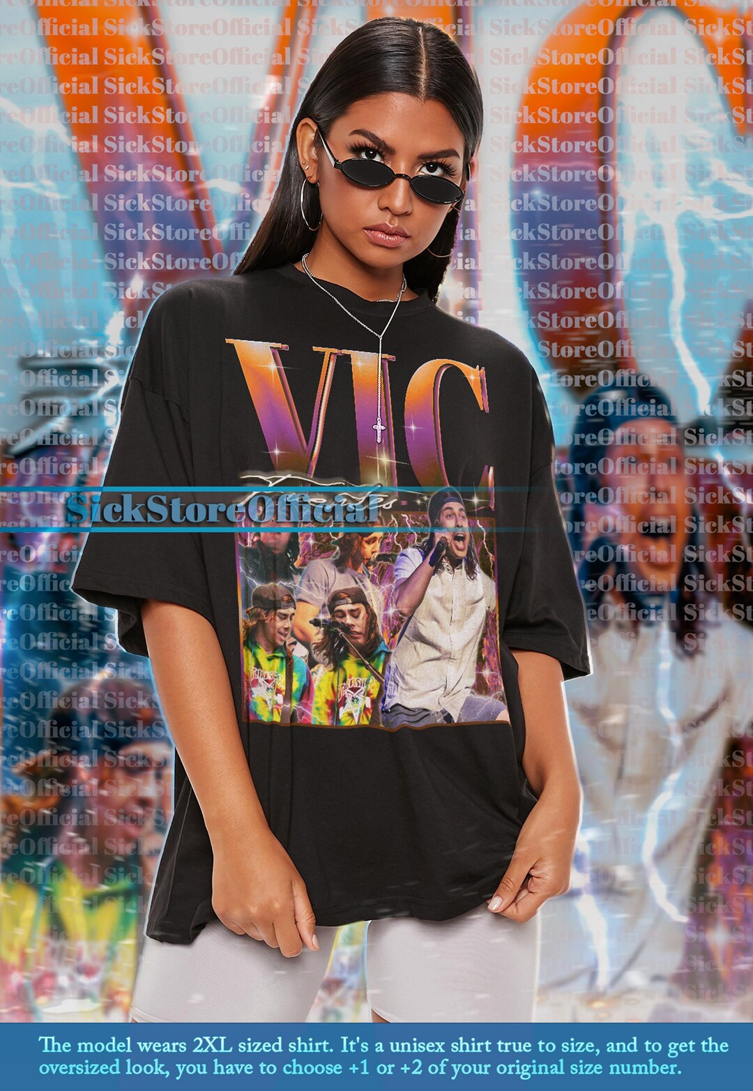 VIC FUENTES Vintage Shirt, Vic Fuentes Homage Tshirt, Vic Fuentes Fan ...