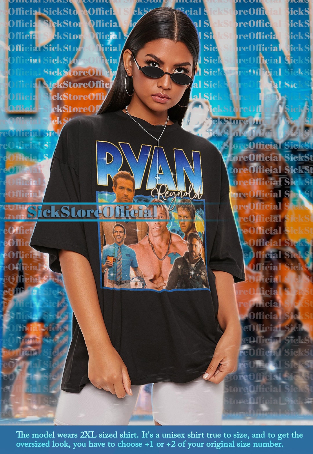 RYAN REYNOLDS Vintage Shirt, Ryan Reynolds Homage Tshirt, Ryan Reynolds ...