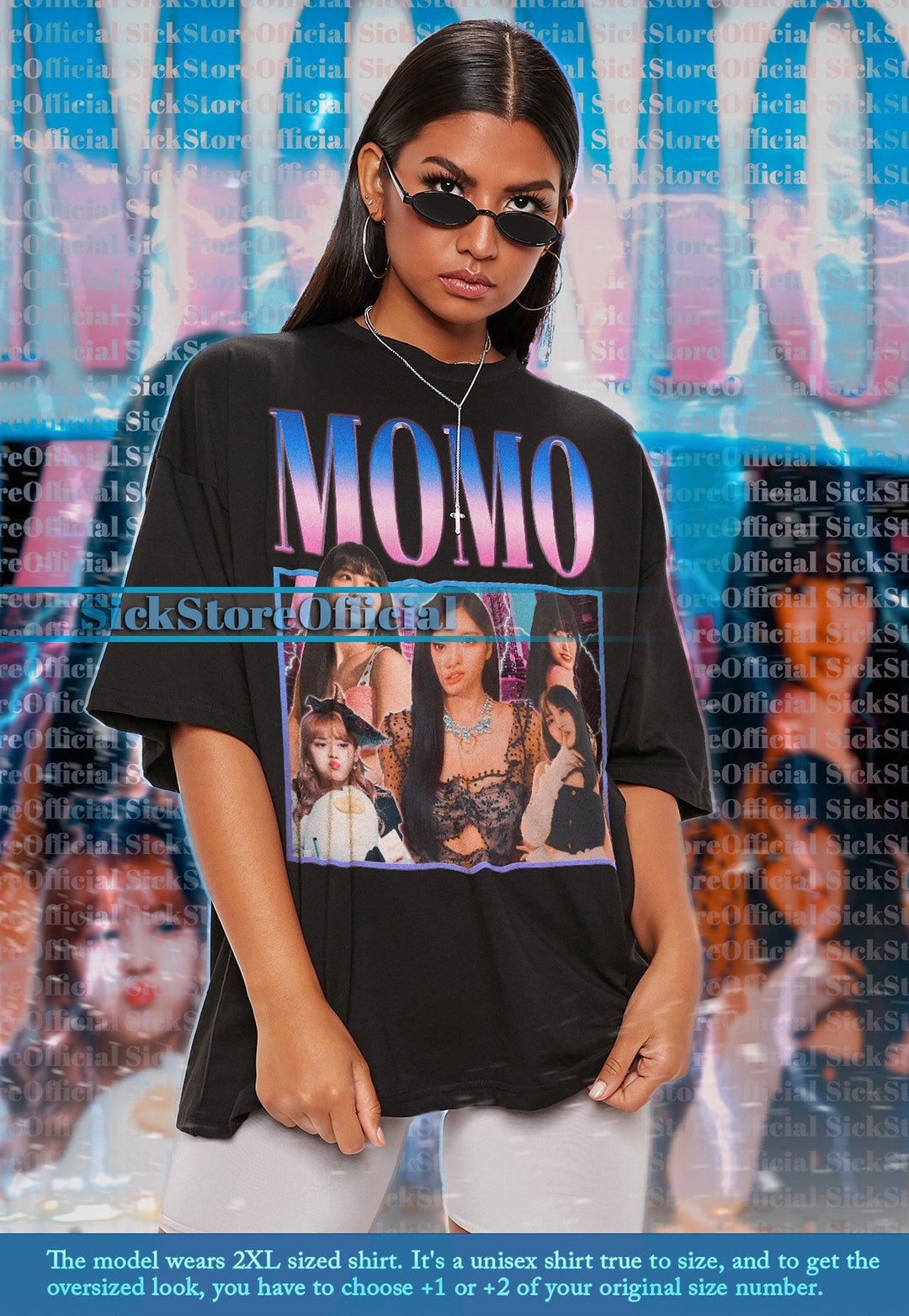 MOMO TWICE Group Girl Band Shirt, Momo Twice Vintage Shirt, Twice Girl ...