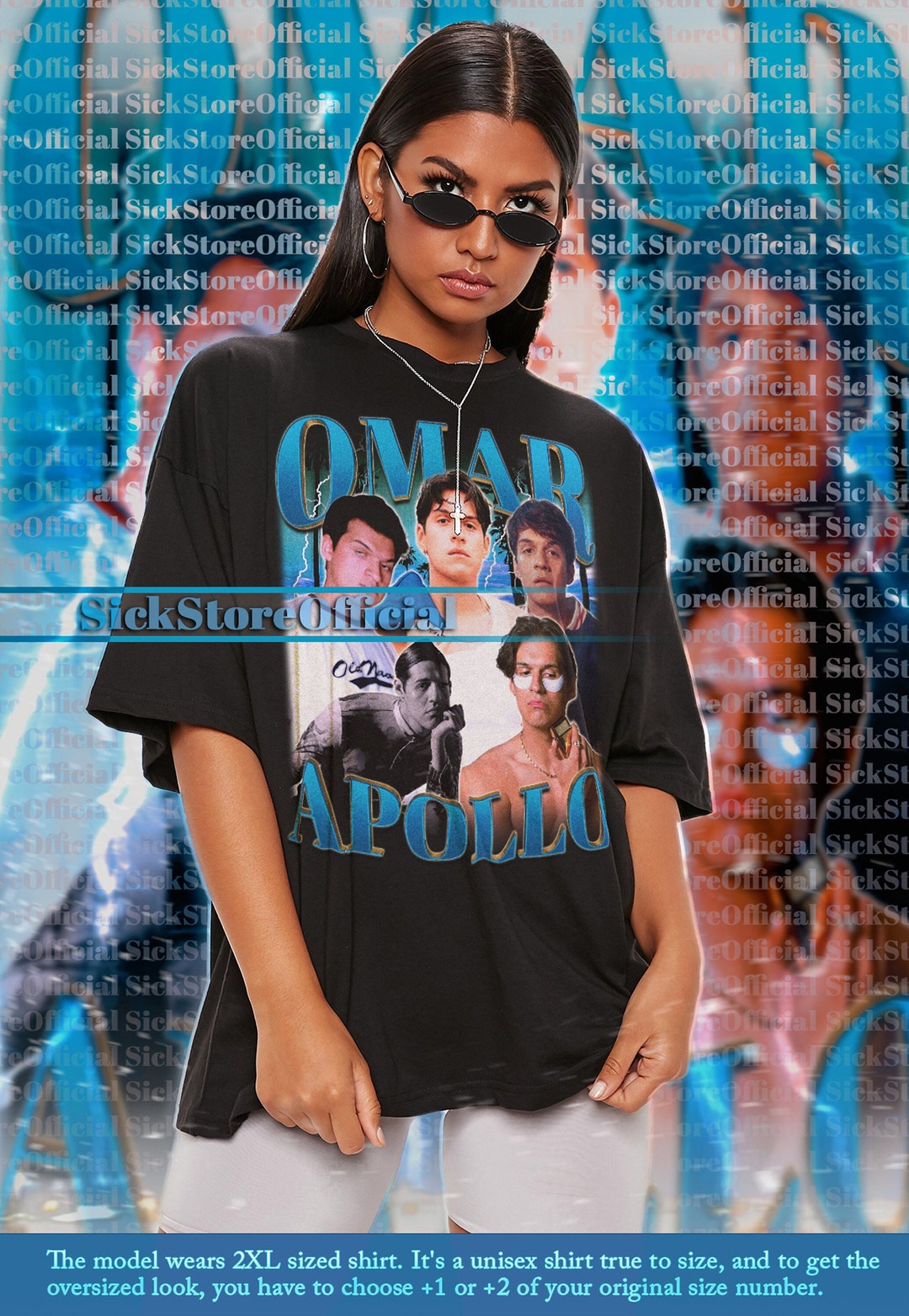 OMAR APOLLO Vintage Shirt, Omar Apollo Shirt, Omar Apollo Retro Shirt ...