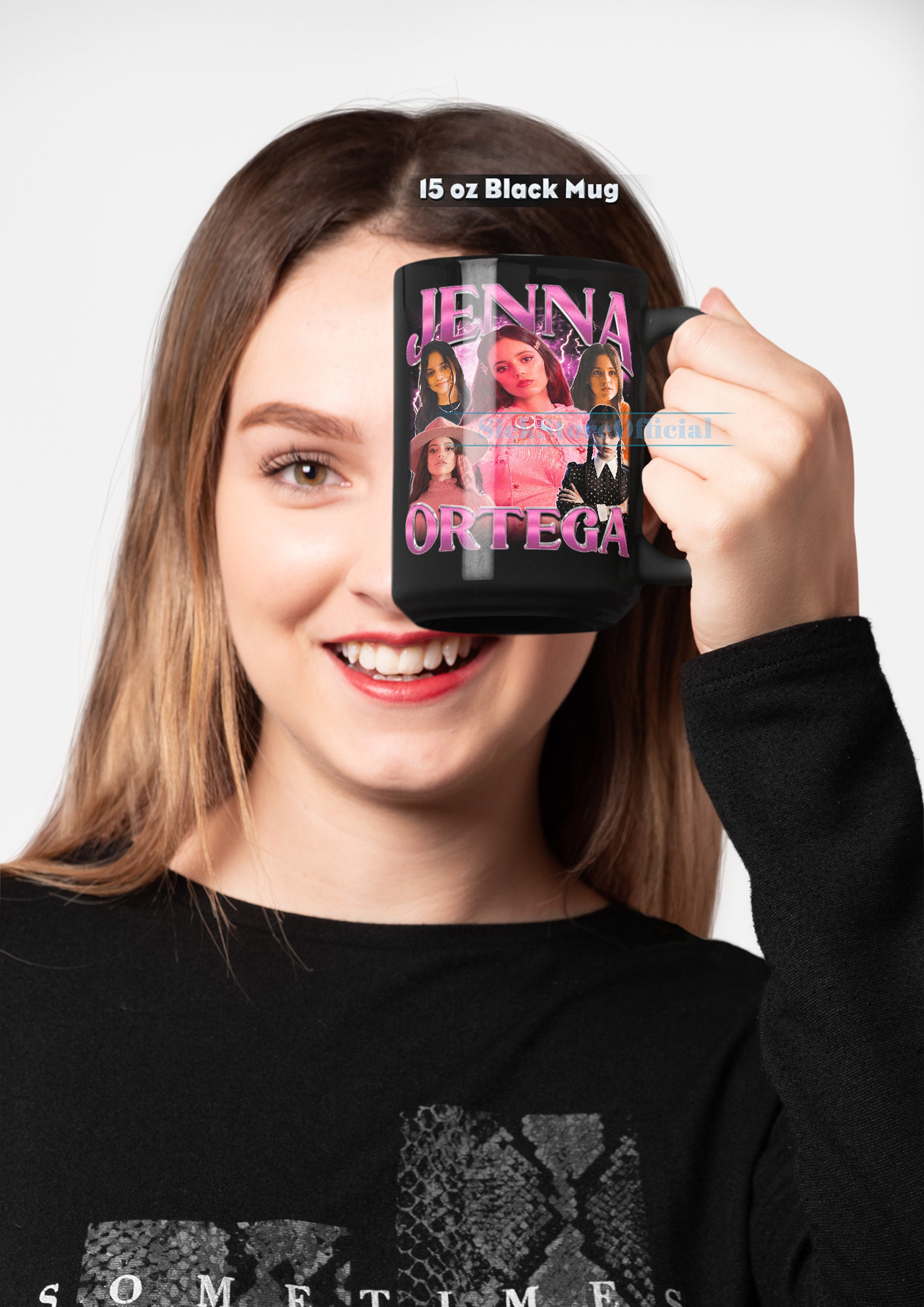JENNA ORTEGA Coffee Mug, Jenna Ortega Tea Mug, Jenna Ortega Drinkware ...