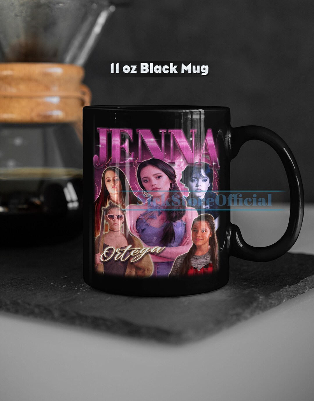 JENNA ORTEGA Coffee Mug, Jenna Ortega Tea Mug, Jenna Ortega Drinkware ...