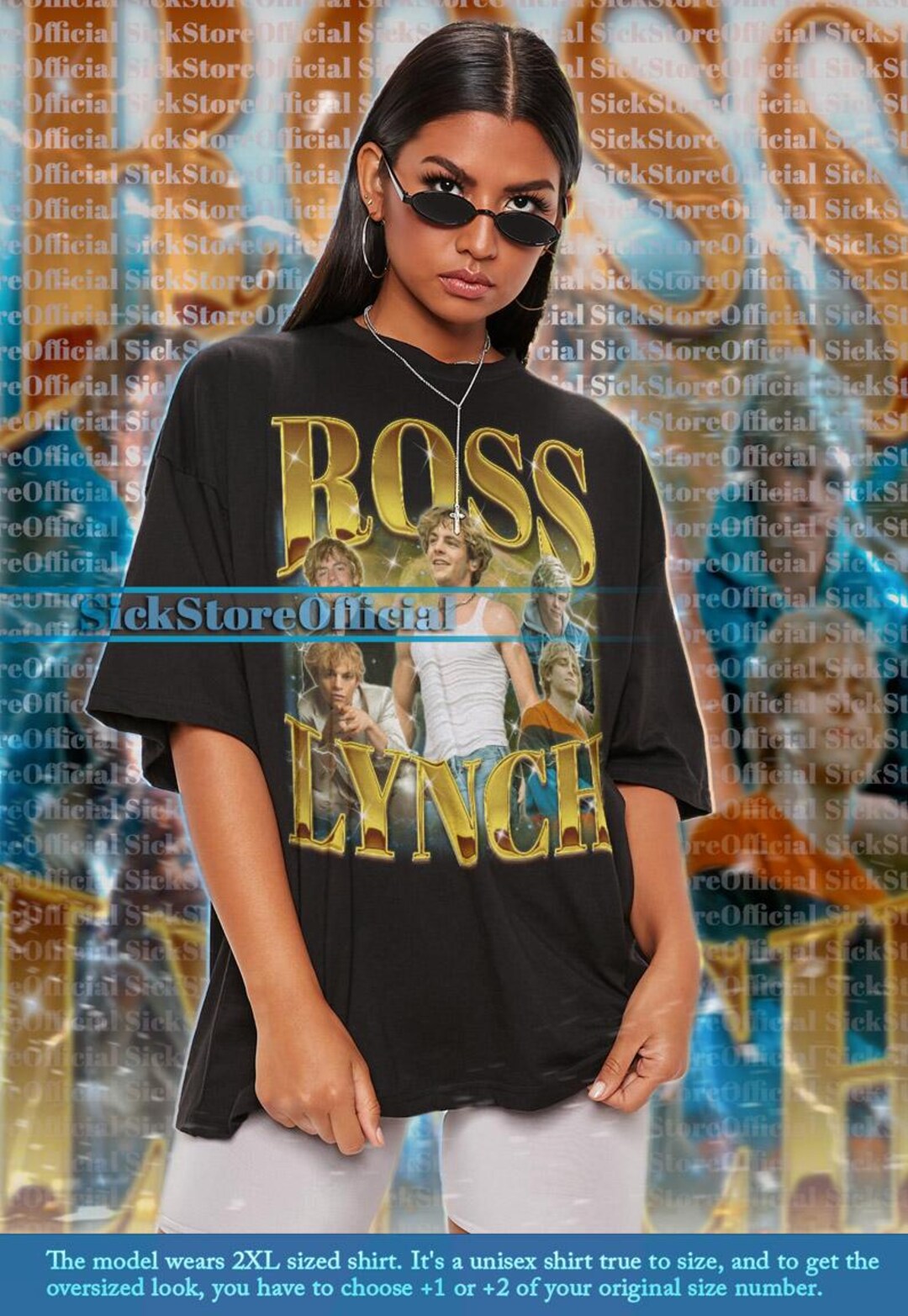 ROSS LYNCH Shirt, Ross Lynch Tshirt, Ross Lynch Tees, Ross Shor Retro ...