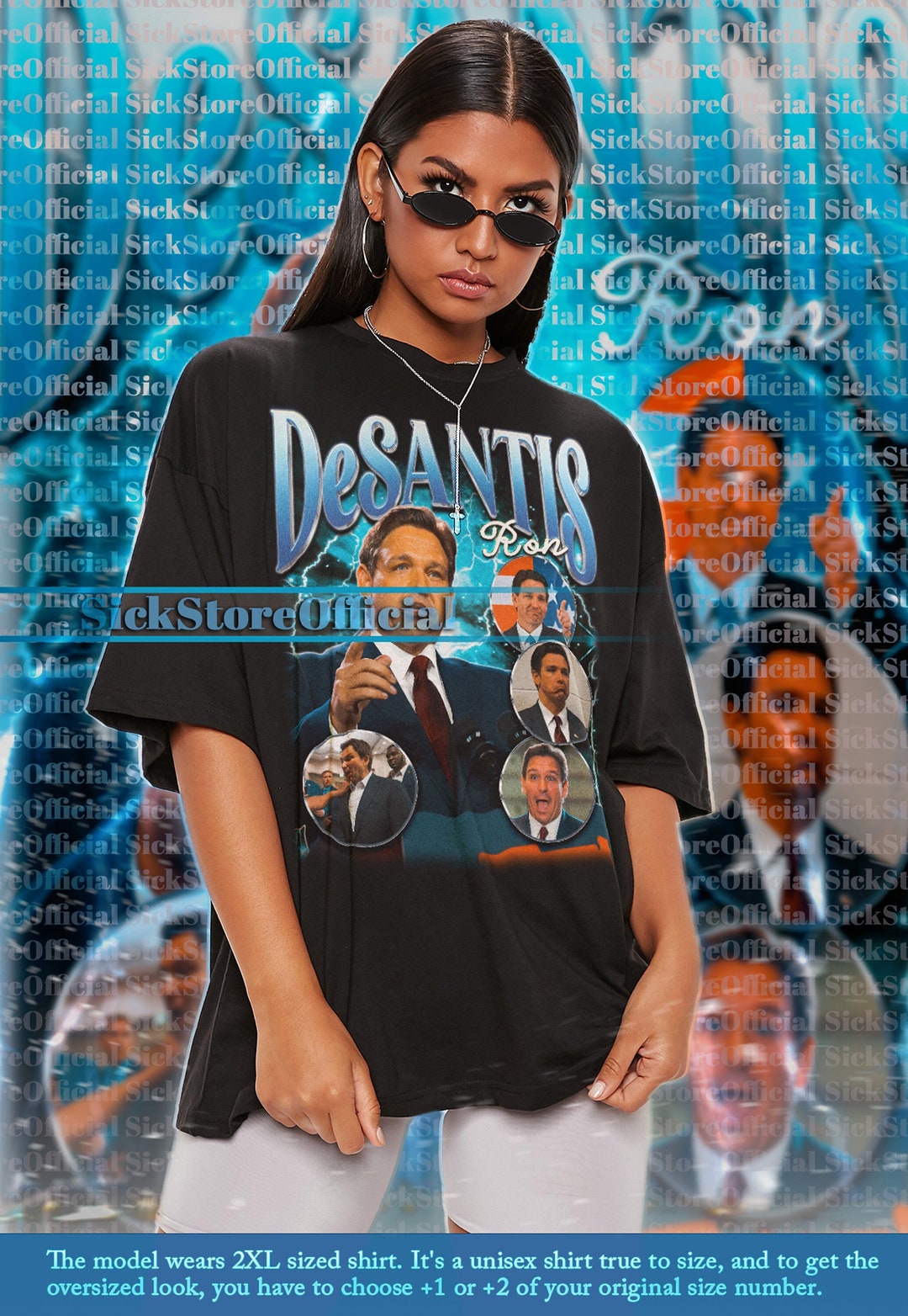 RON DESANTIS Vintage Shirt, Ron Desantis Homage Tshirt, Ron Desantis ...