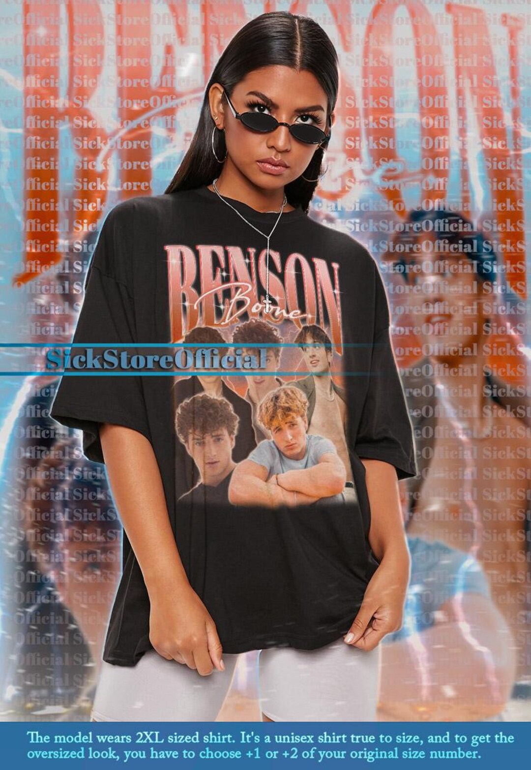 BENSON BOONE Vintage Shirt, Benson Boone Homage Tshirt, Benson Boone ...