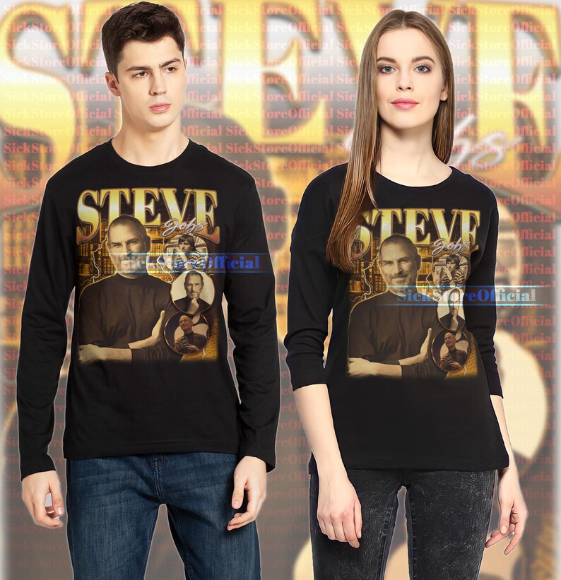 STEVE JOBS Vintage Shirt Steve Jobs Homage Tshirt Steve Jobs - Etsy