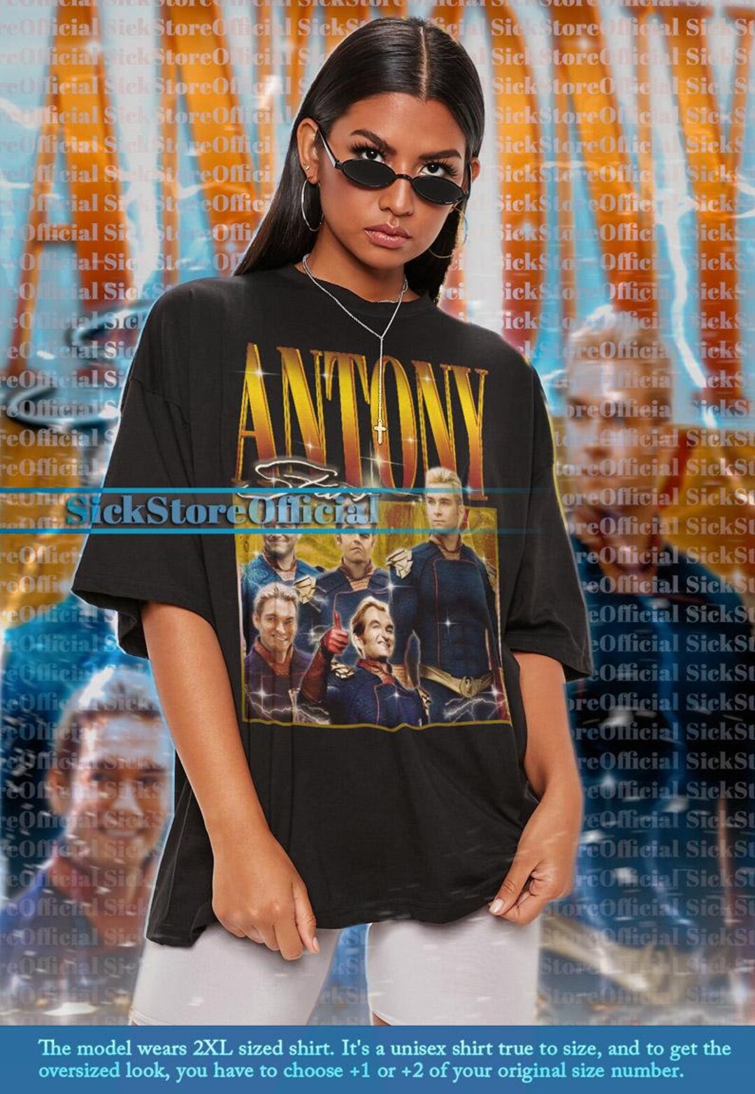 ANTONY STARR Vintage Shirt, Antony Starr Homage Tshirt, Antony Starr ...