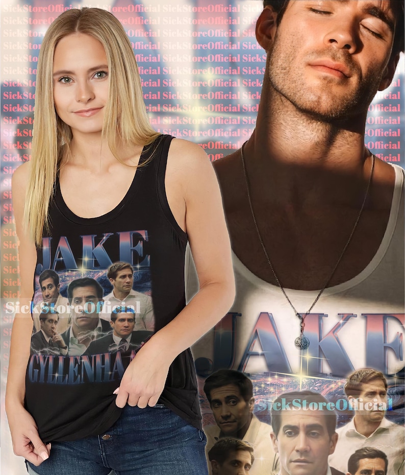 JAKE GYLLENHAAL Vintage Shirt, Jake Gyllenhaal Homage Tshirt, Jake ...