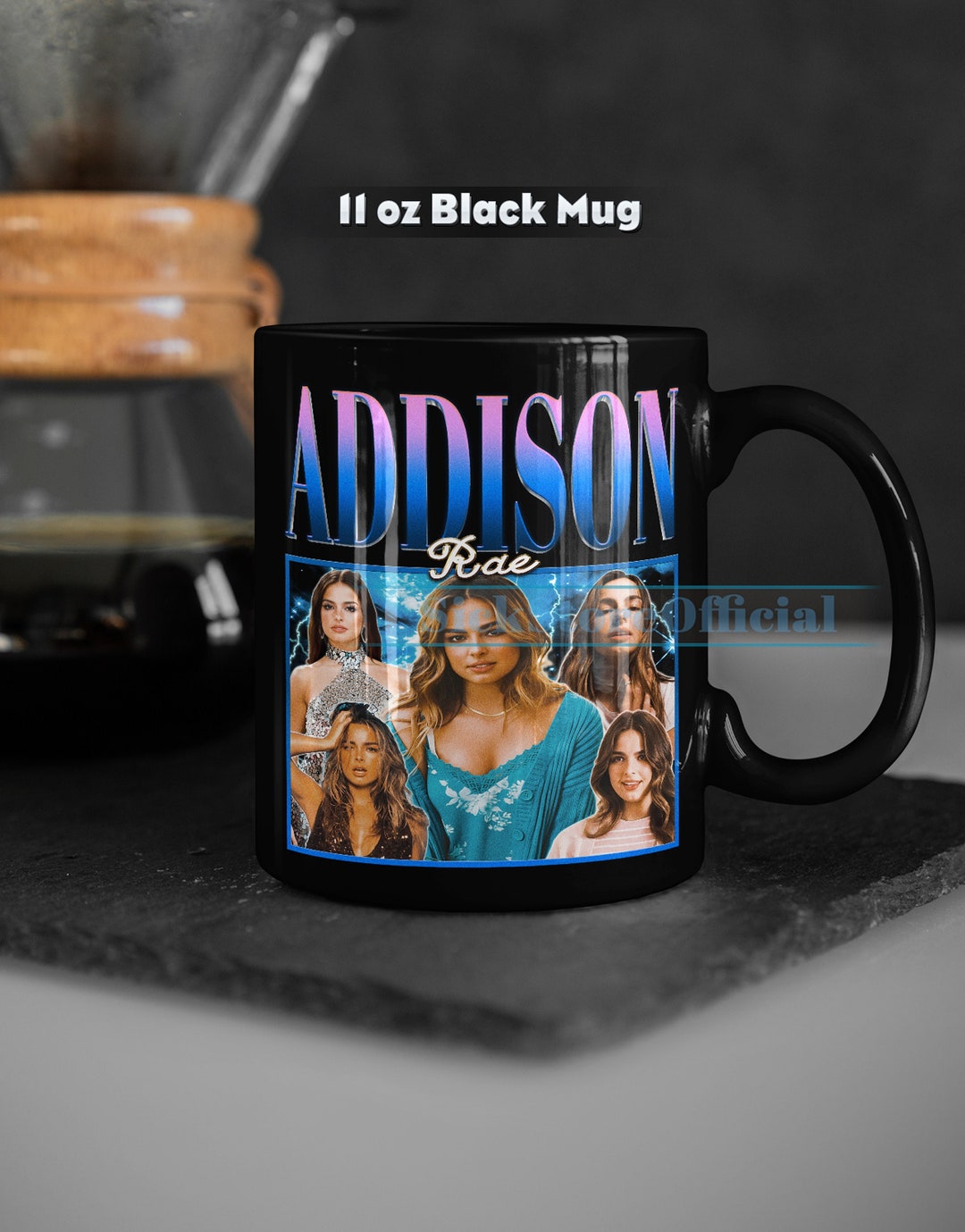 ADDISON RAE Coffee Mug, Addison Rae Tea Mug, Addison Rae Drinkware ...