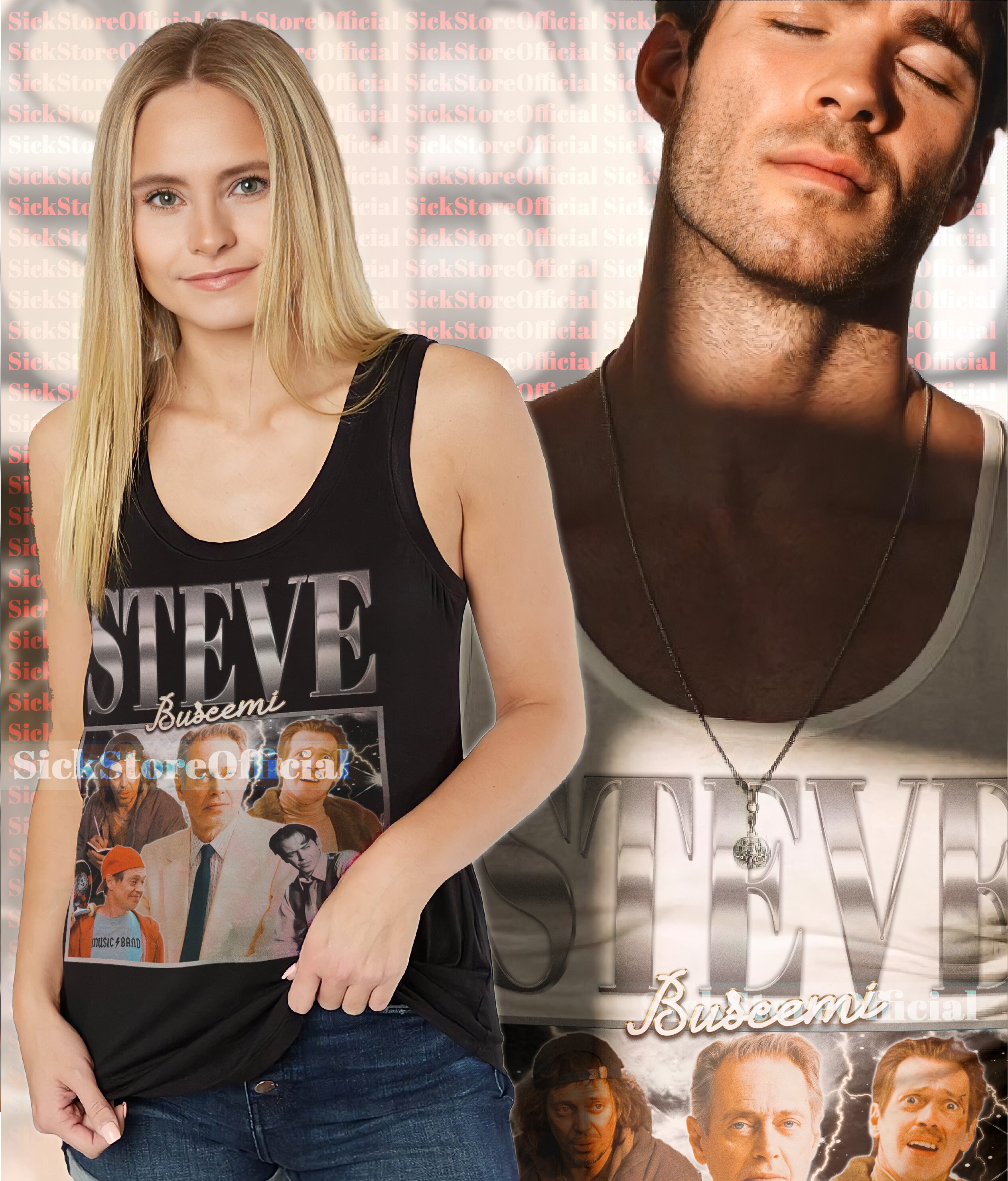 STEVE BUSCEMI Vintage Shirt Steve Buscemi Homage Tshirt - Etsy