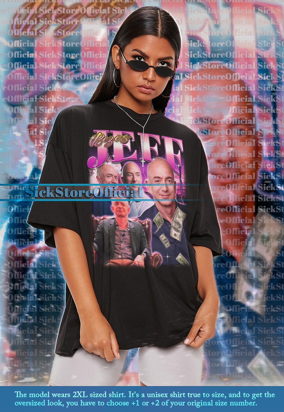 JEFF BEZOS Shirt, Jeff Bezos Laughing Shirt, Jeff Bezos Homage Shirt ...