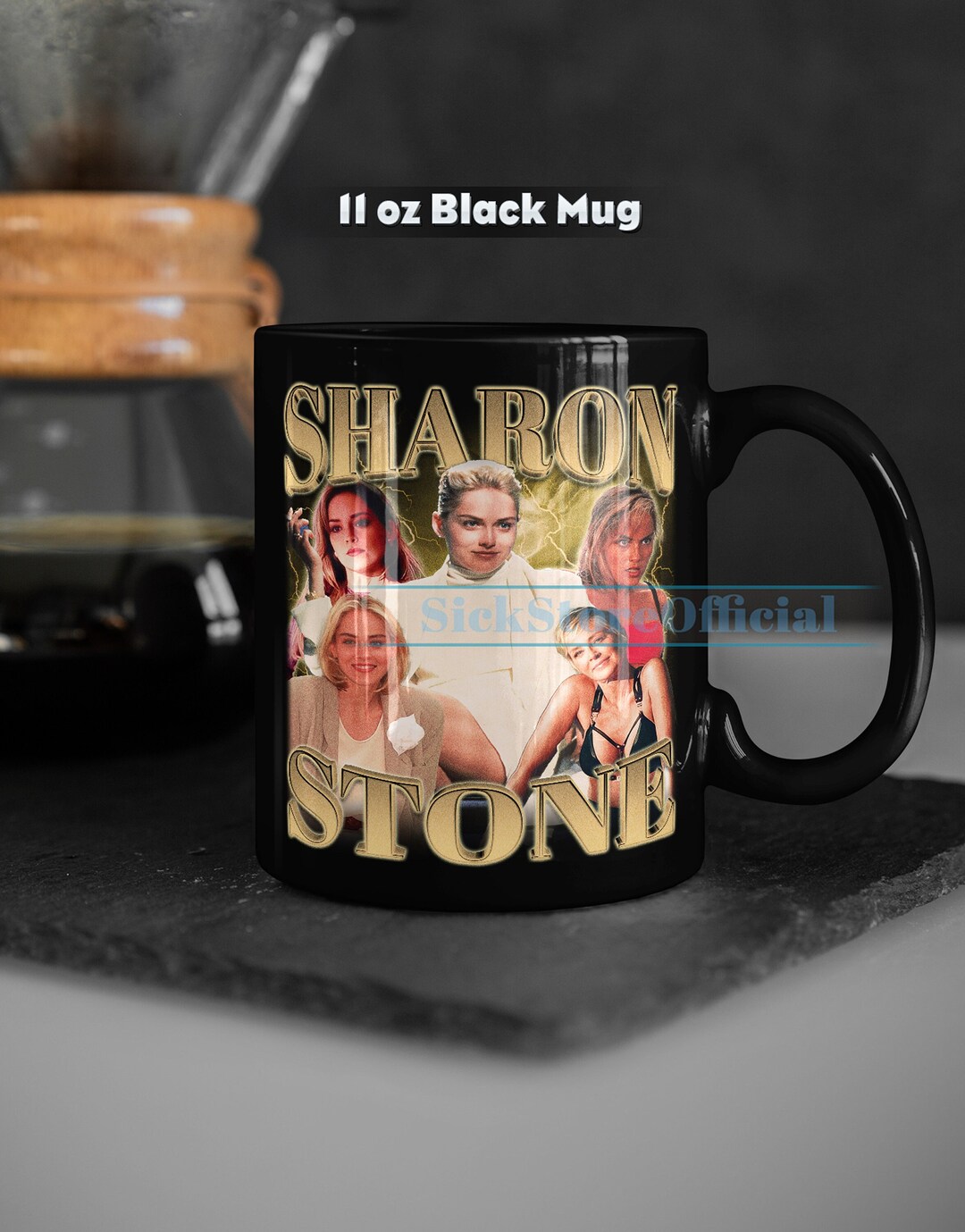 SHARON STONE Coffee Mug, Sharon Stone Tea Mug, Sharon Stone Drinkware ...