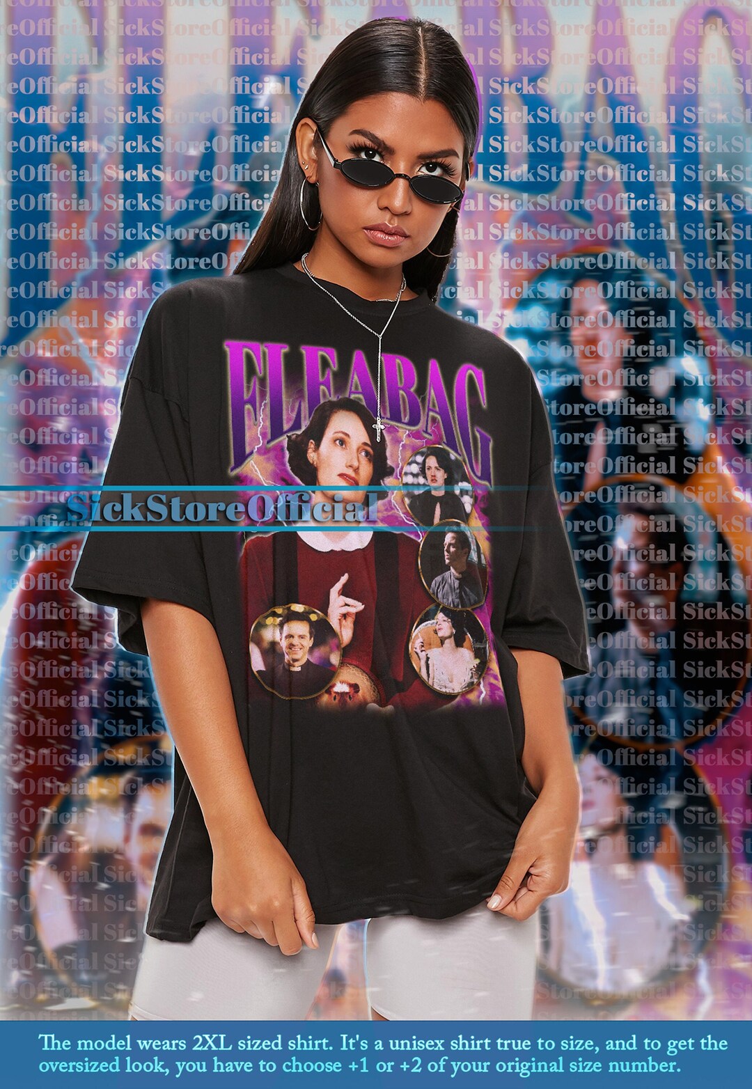 FLEABAG Shirt, TV Series Fleabag Vintage Shirt, Fleabag Homage Shirt ...