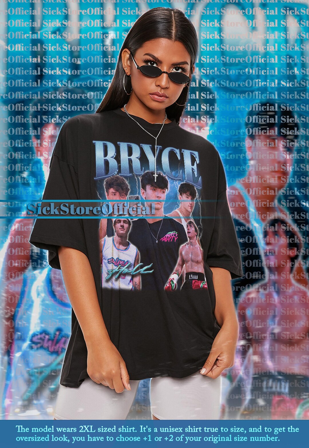 BRYCE HALL Vintage Shirt, Bryce Hall Homage Tshirt, Bryce Hall Fan Tees ...