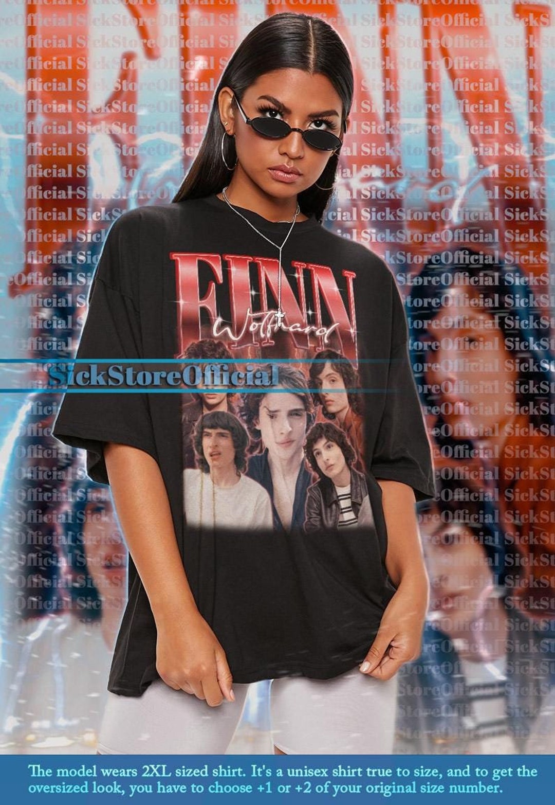 FINN WOLFHARD Vintage Tshirt, Finn Wolfhard Retro Shirt, Finn Wolfhard ...