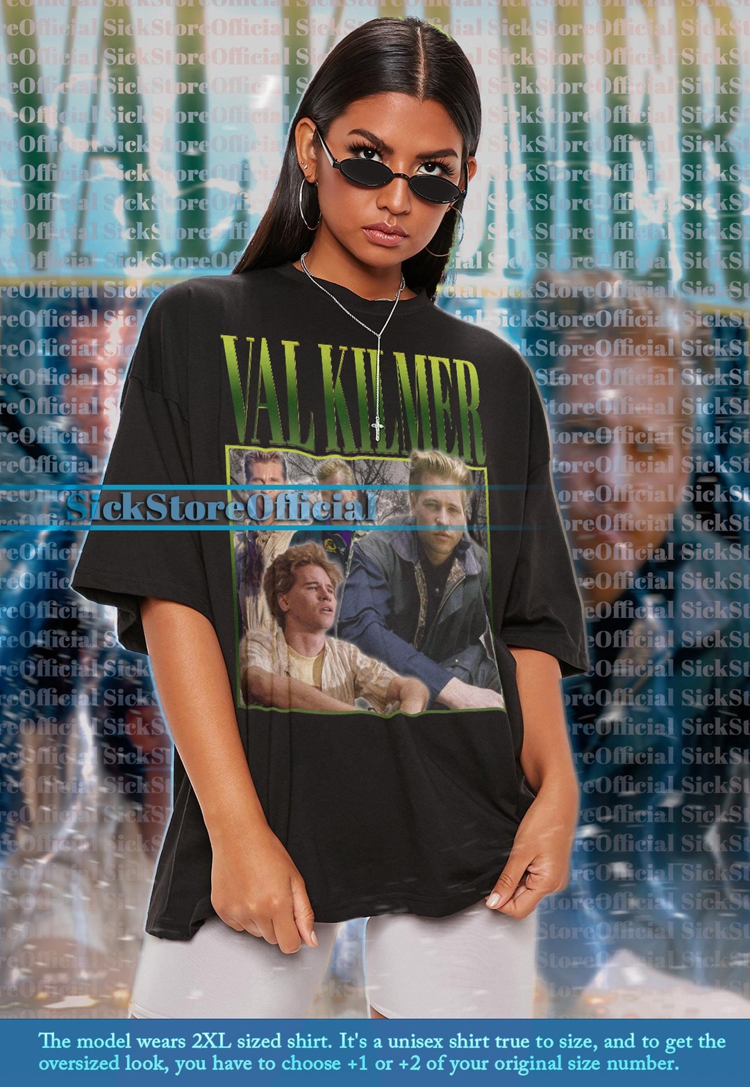 VAL KILMER Vintage Shirt, Val Kilmer Homage Tshirt, Val Kilmer Fan Tees ...
