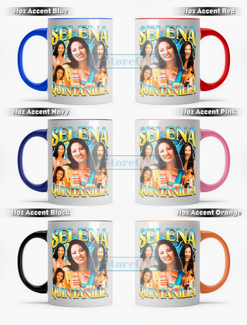 SELENA QUINTANILLA Coffee Mug, Selena Quintanilla Tea Mug, Selena ...