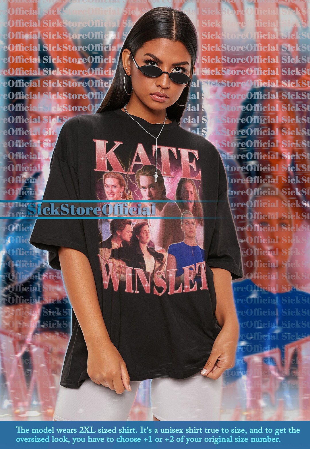 KATE WINSLET Vintage Shirt, Actress Kate Winslet Homage Tshirt, Kate ...