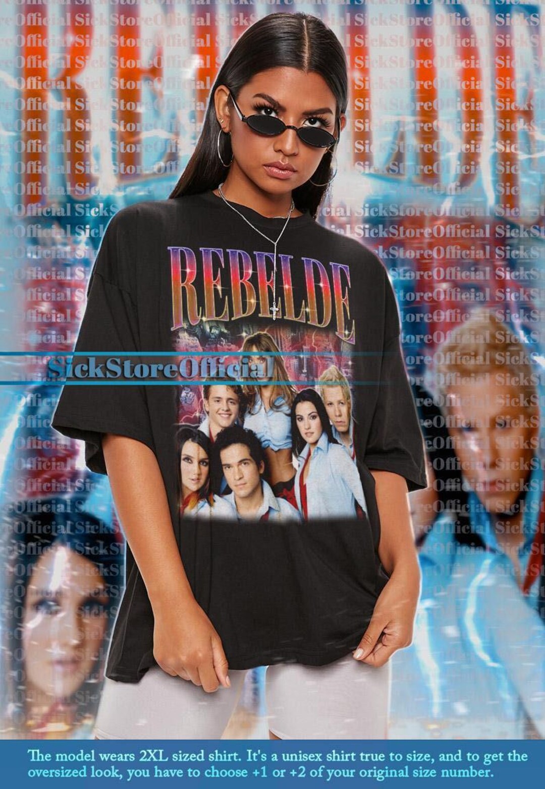 REBELDE Vintage Shirt, Rebelde Homage Tshirt, Rebelde Fan Tees, Rebelde ...