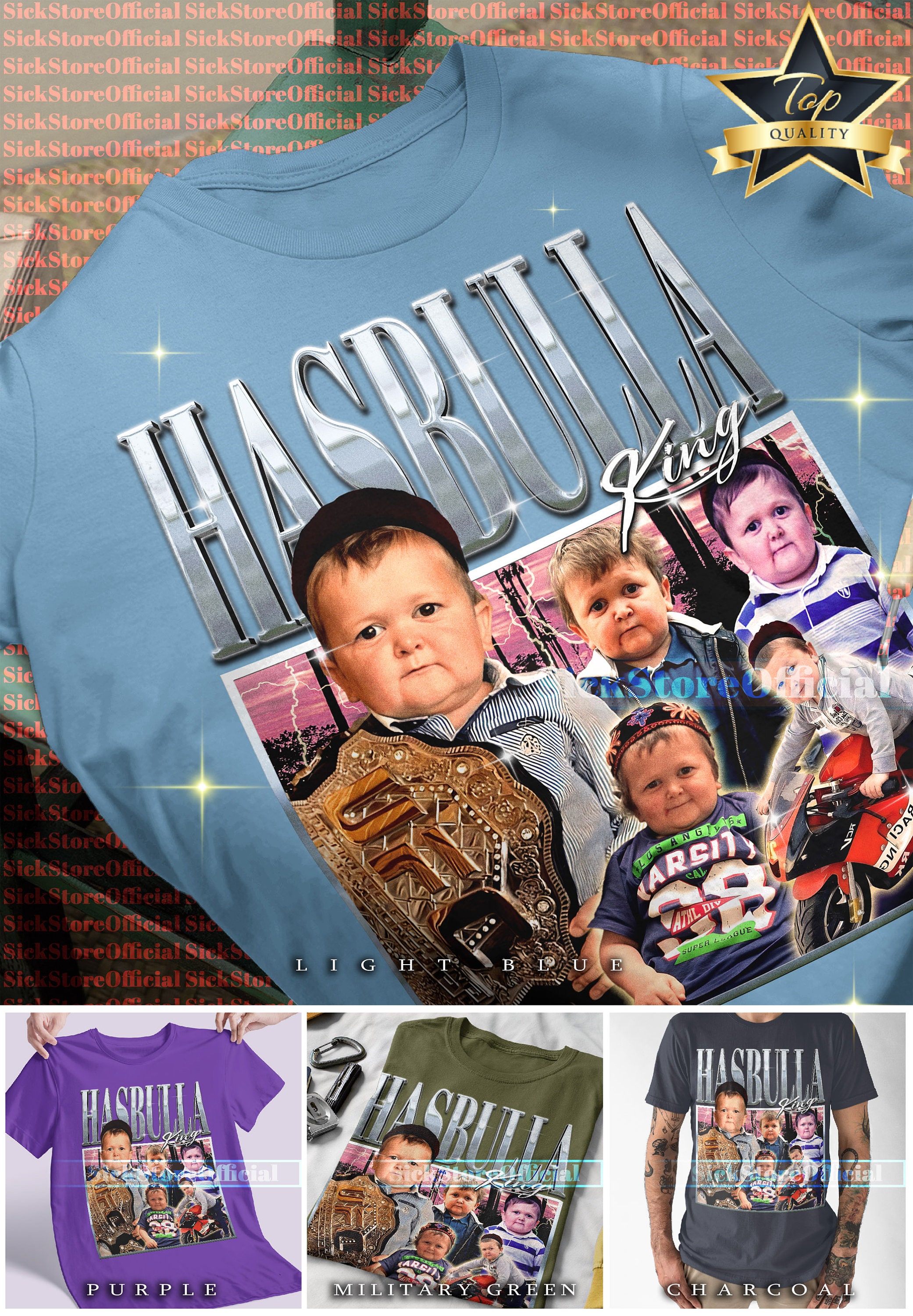 KING HASBULLA Magomedov Shirt Hasbulla Shirt King Hasbulla - Etsy Ireland