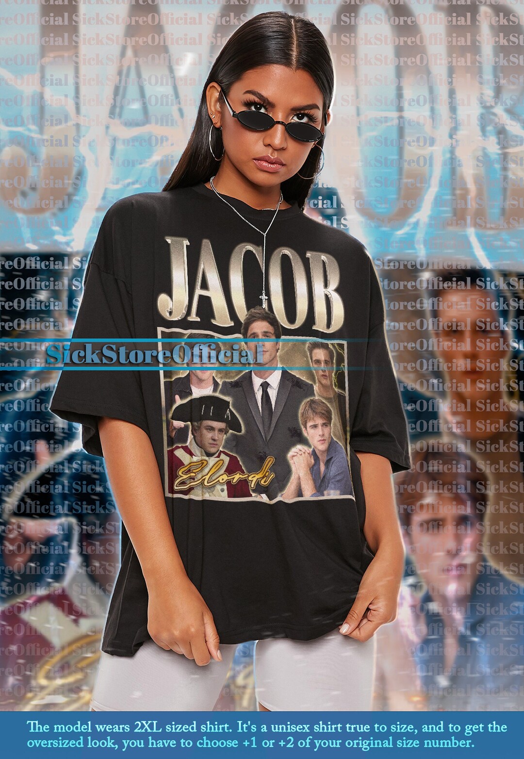 JACOB ELORDI Vintage Shirt, Jacob Elordi Homage Tshirt, Jacob Elordi ...