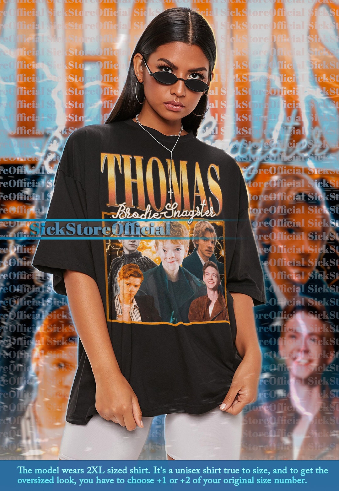THOMAS BRODIE SANGSTER Vintage Shirt, Thomas Brodie Homage Tshirt ...