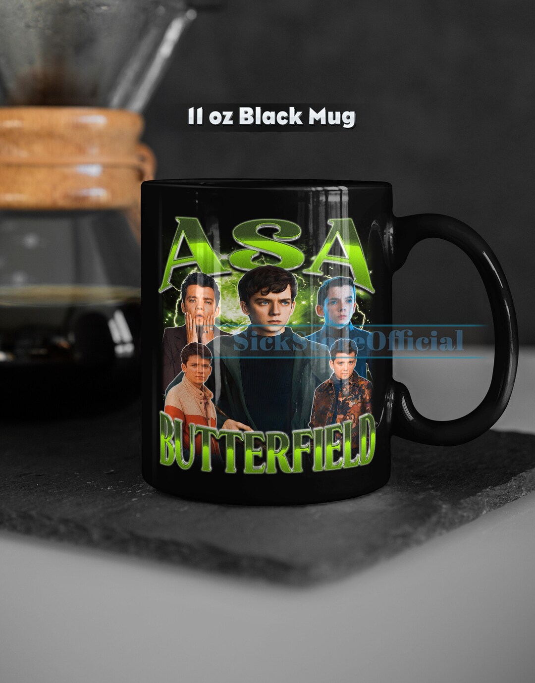 ASA BUTTERFIELD Coffee Mug, Asa Butterfield Tea Mug, Asa Butterfield ...