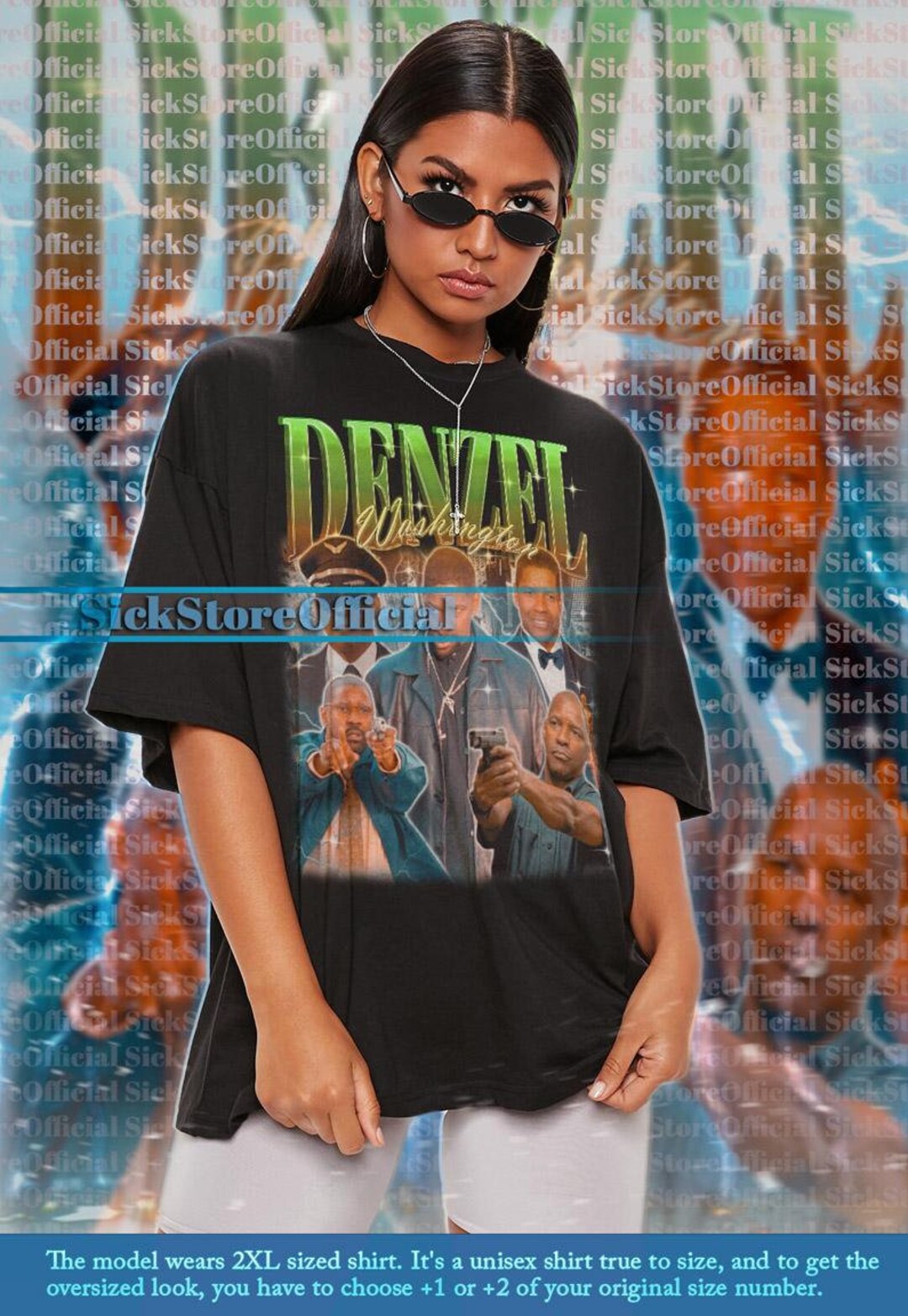 DENZEL WASHINGTON Shirt, Denzel Washington Retro Tshirt, Denzel ...