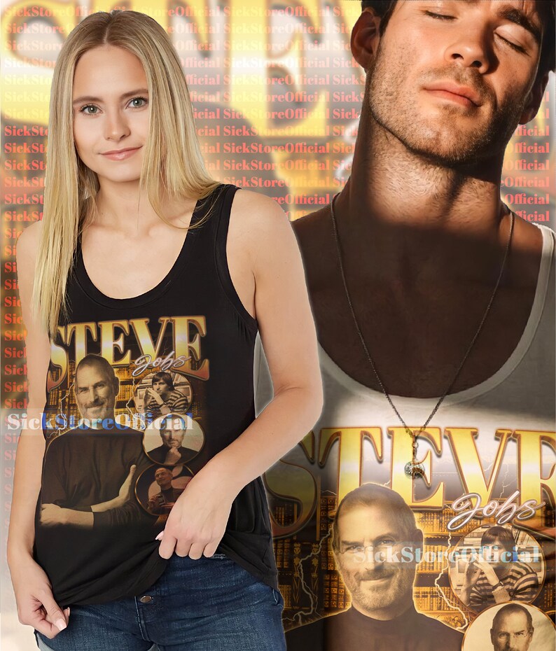 STEVE JOBS Vintage Shirt Steve Jobs Homage Tshirt Steve Jobs - Etsy