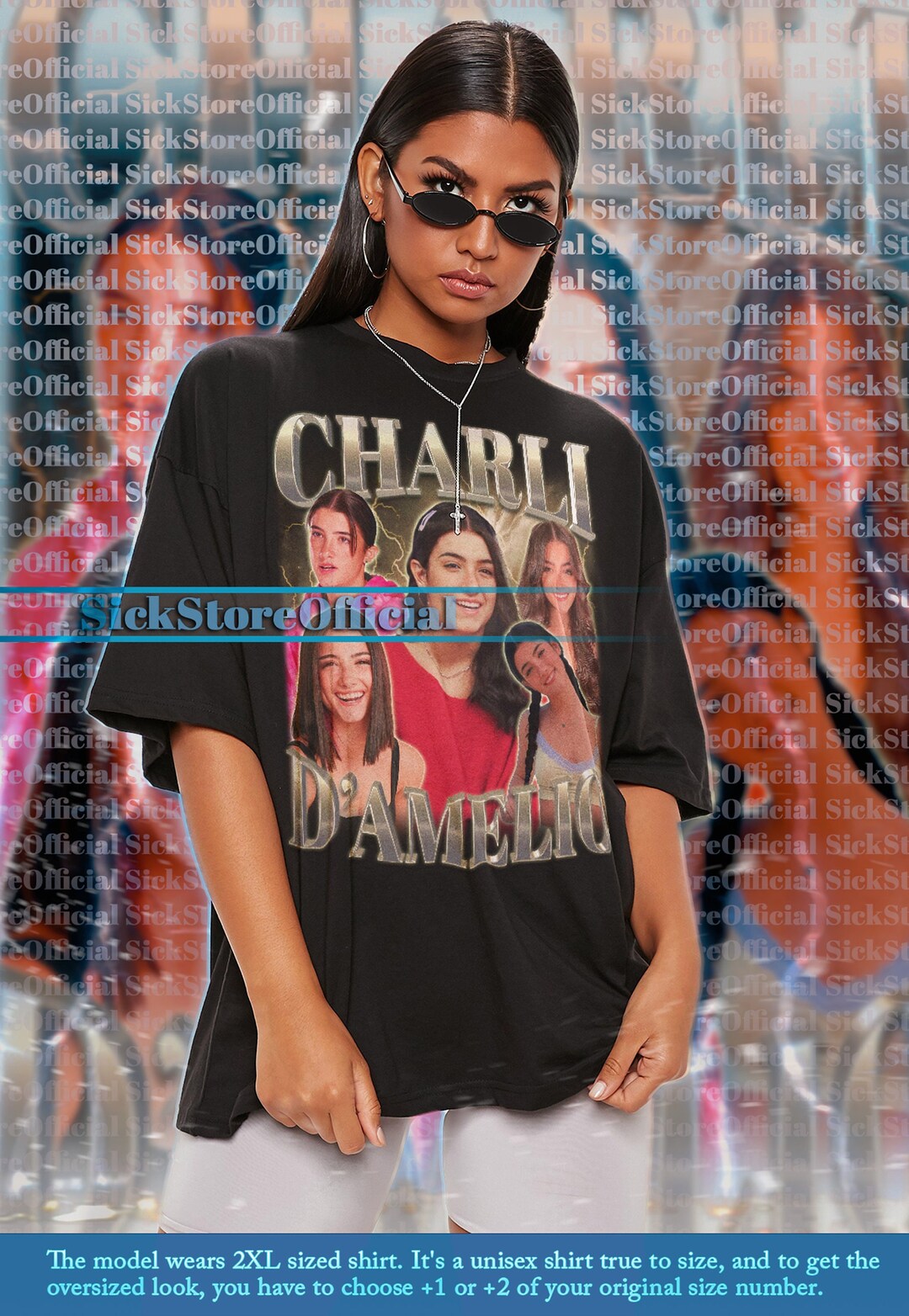 CHARLI D'AMELIO Vintage Shirt, Charli D'amelio Homage Tshirt, Charli D ...