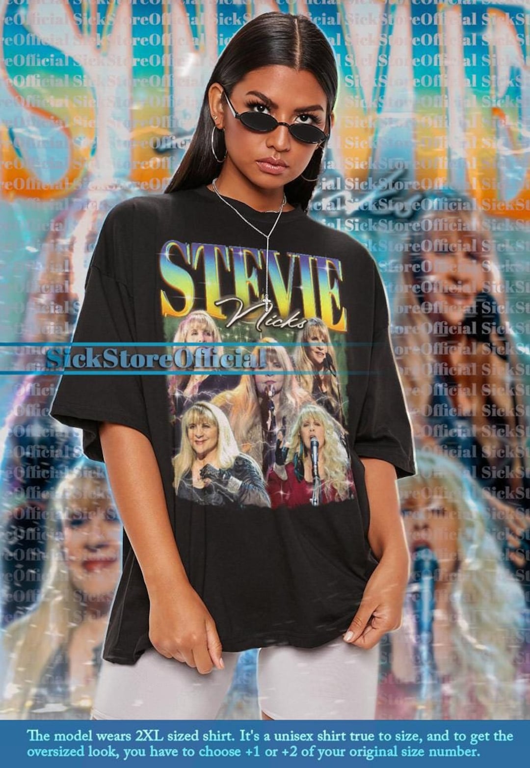 STEVIE NICKS Vintage Shirt, Stevie Nicks Homage Tshirt, Stevie Nicks ...