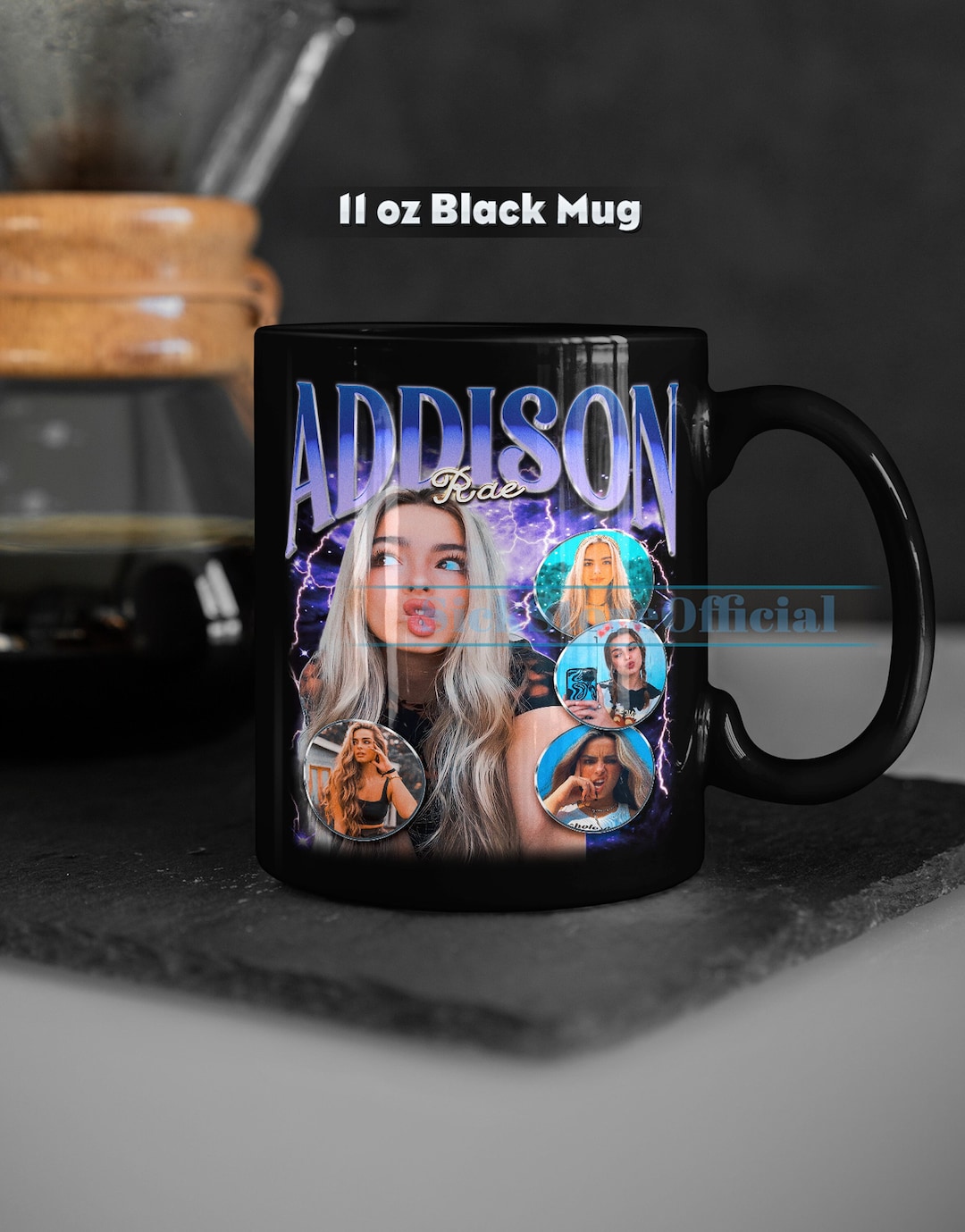 ADDISON RAE Coffee Mug, Addison Rae Tea Mug, Addison Rae Drinkware ...