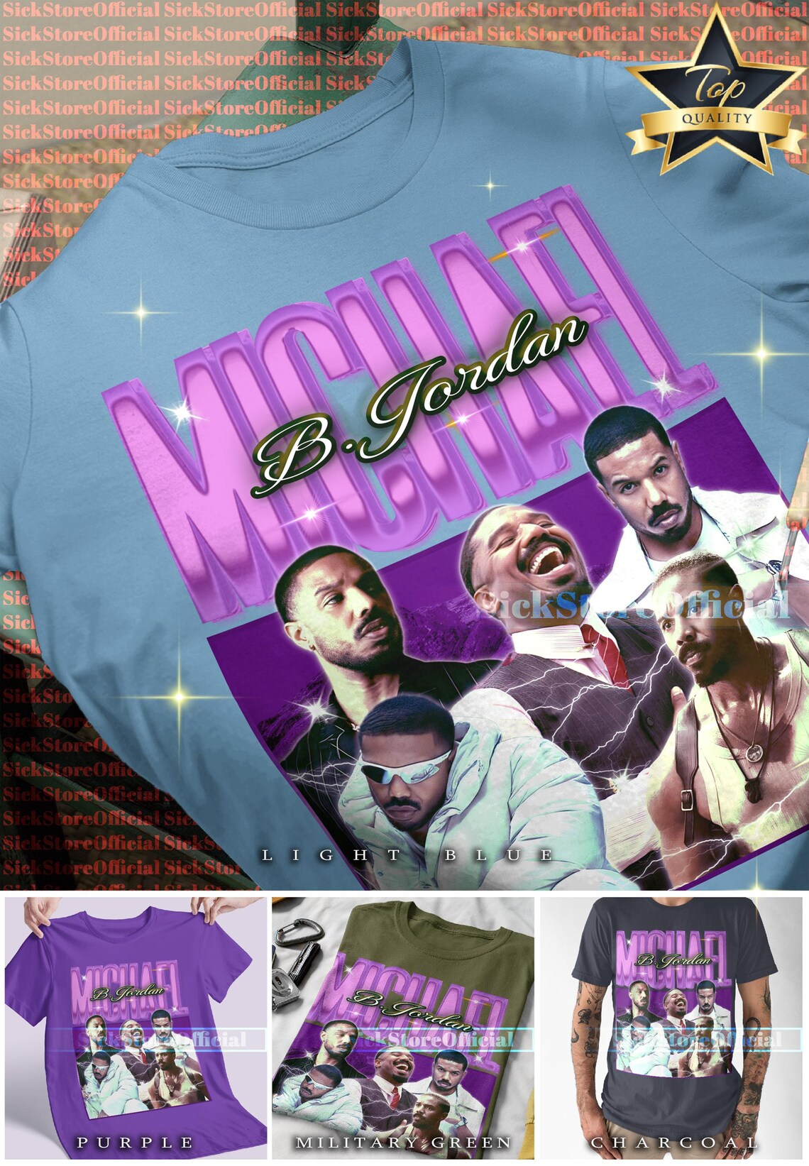 MICHAEL B JORDAN Shirt, Michael B Jordan Tshirt, Michael B Jordan Tees ...