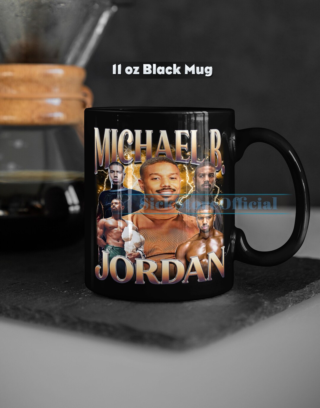 MICHAEL B JORDAN Coffee Mug, Michael B Jordan Tea Mug, Michael B Jordan ...