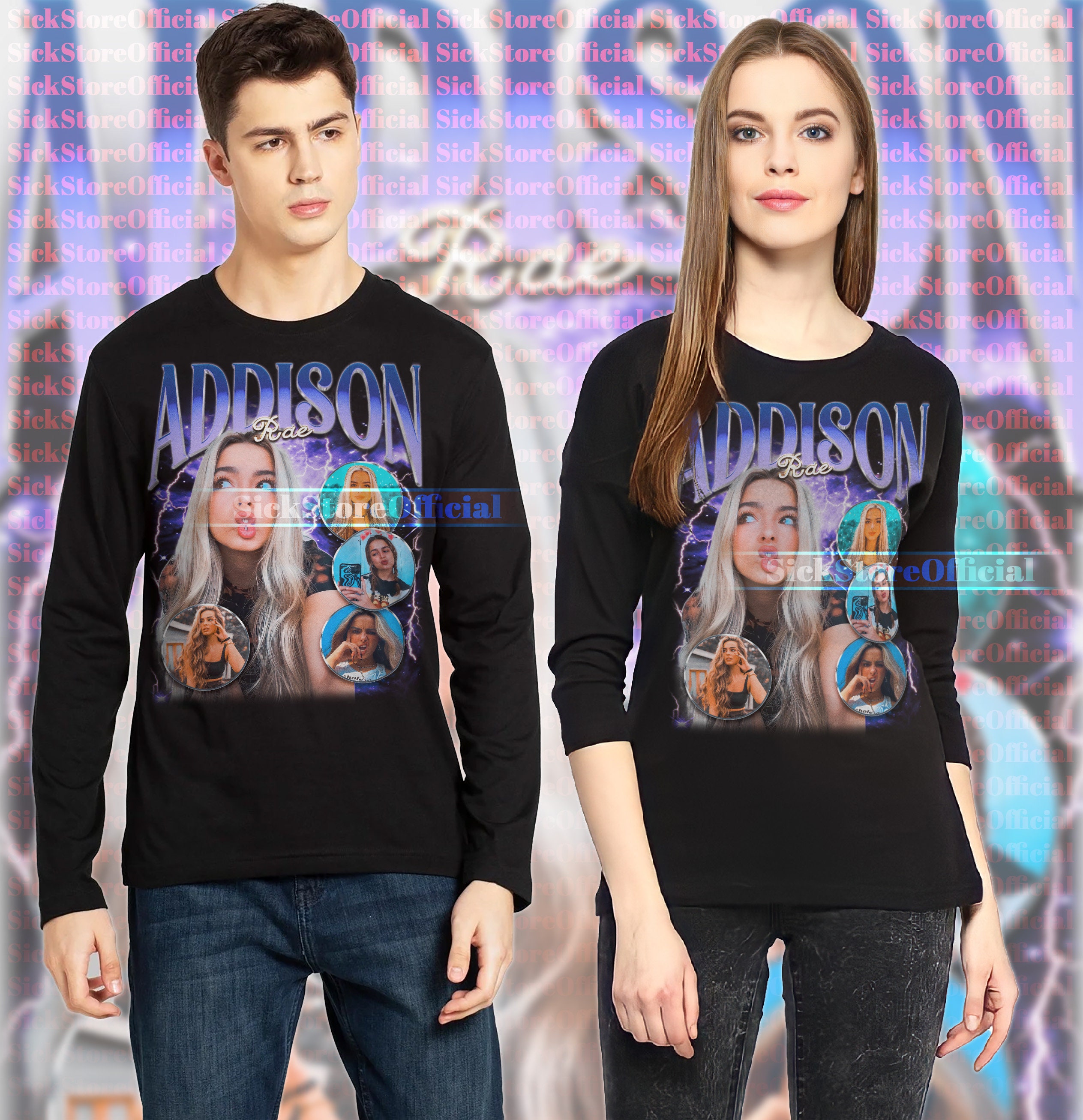 ADDISON RAE Vintage Shirt Addison Rae Rap 90s Hip-hop Style - Etsy