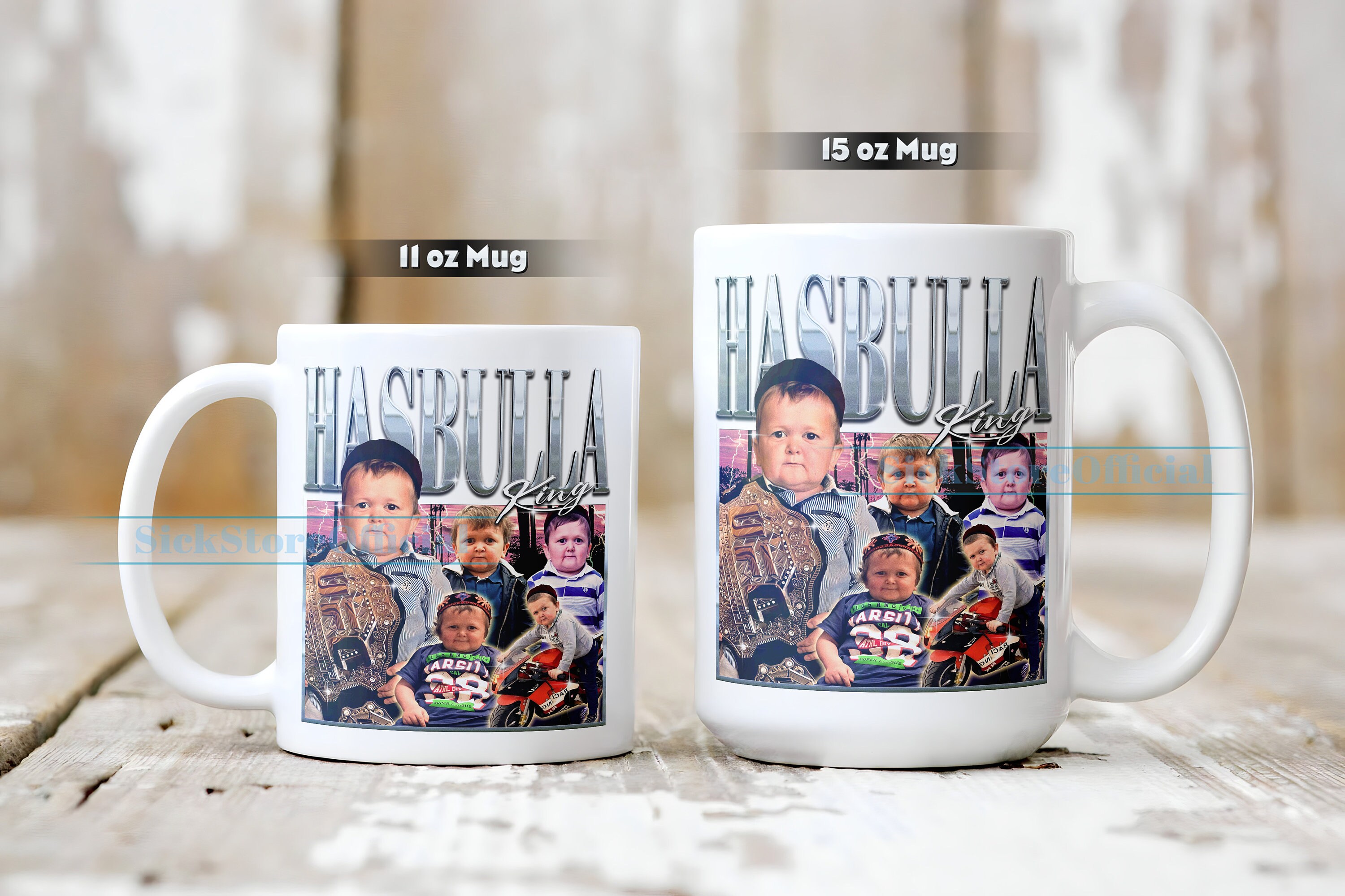 KING HASBULLA Magomedov Coffee Mug, Hasbulla Tea Mug, King Hasbulla ...