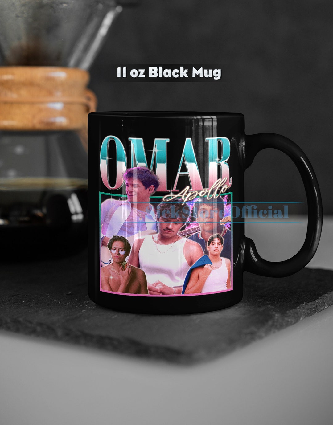 OMAR APOLLO Coffee Mug, Omar Apollo Tea Mug, Omar Apollo Drinkware ...