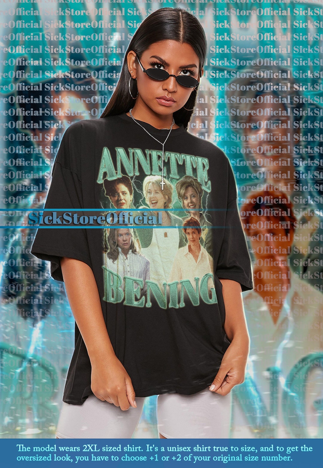 ANNETTE BENING Vintage Shirt, Annette Bening Homage Tshirt, Annette ...