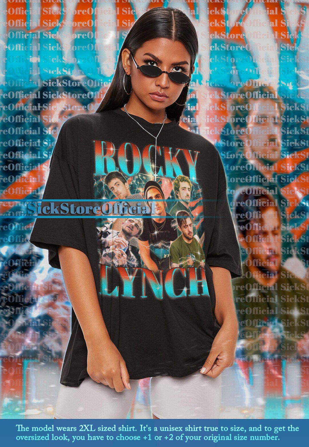 ROCKY LYNCH Vintage Shirt, Rocky Lynch Homage Tshirt, Rocky Lynch Fan ...