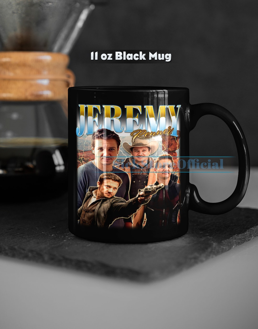 JEREMY RENNER Coffee Mug, Jeremy Renner Tea Mug, Jeremy Renner ...