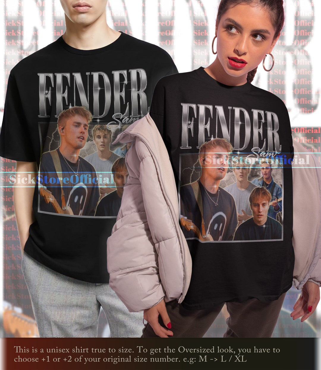 SAM FENDER Vintage Shirt Sam Fender Homage Tshirt Sam Fender - Etsy