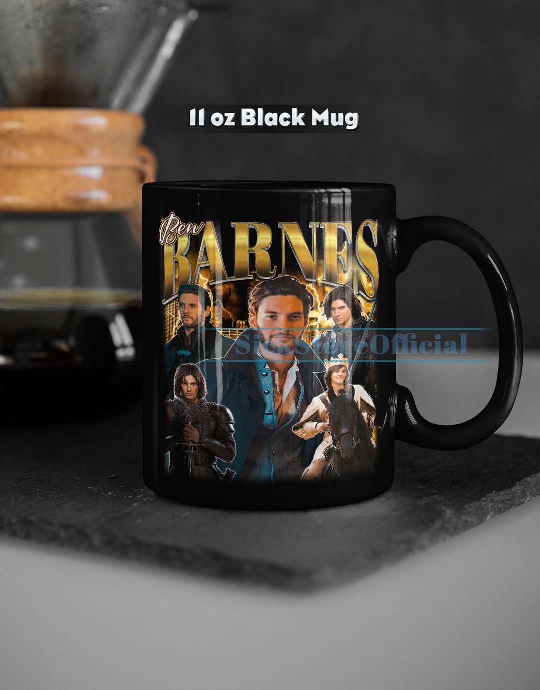 BEN BARNES Coffee Mug, Ben Barnes Tea Mug, Ben Barnes Drinkware, Ben ...